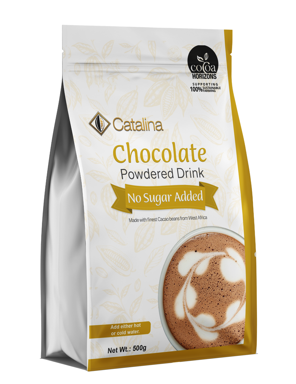 Catalina Chocolate Powdered Drink No Added-Sugar 500g – EZ Bake